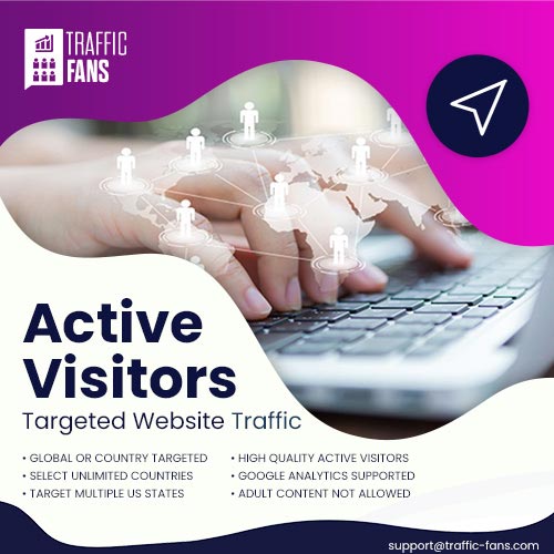 Active Visitors from Reliable Providers - Traffic-Fans.com